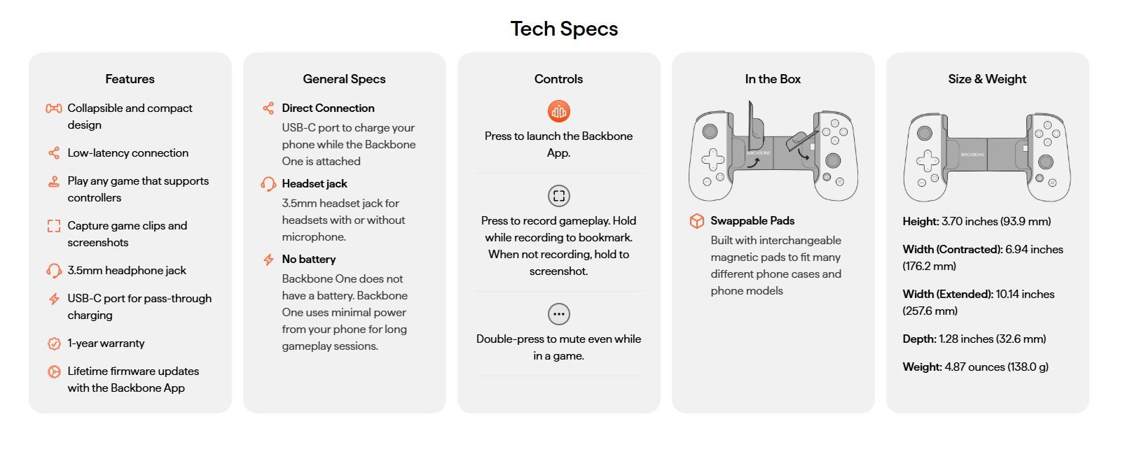Backbone One PlayStation Edition USB-C (2nd Gen) Mobile Gaming ...