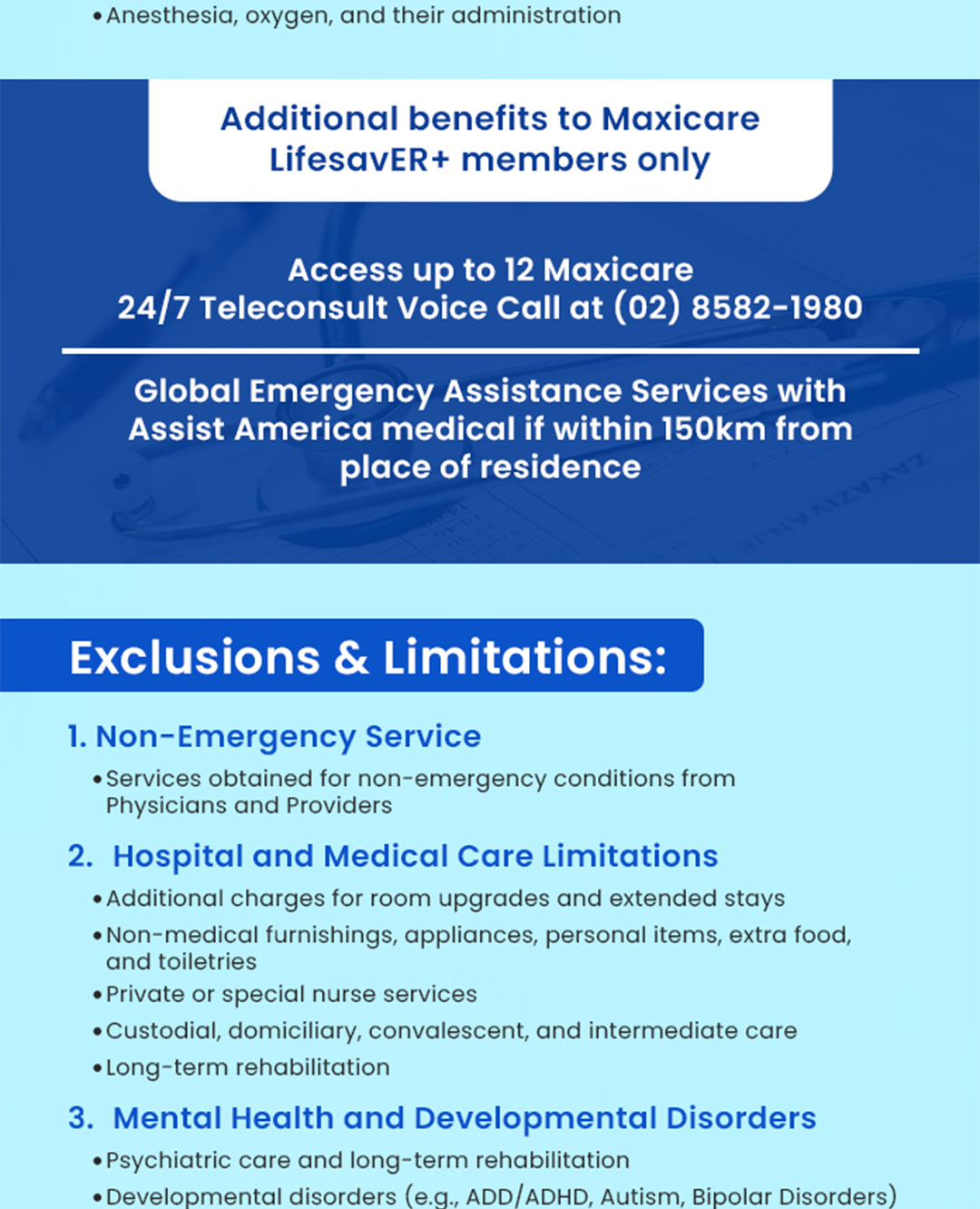 Maxicare LifesavER+ - Emergency coverage leading to confinement throughout Maxicare partner ...