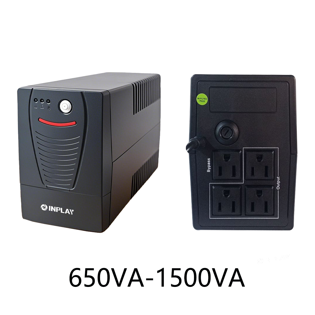 Inplay UPS 650VA 1000VA 2000VA 3000VA With AVR Uninterruptible Power Supply For PC Computer ...