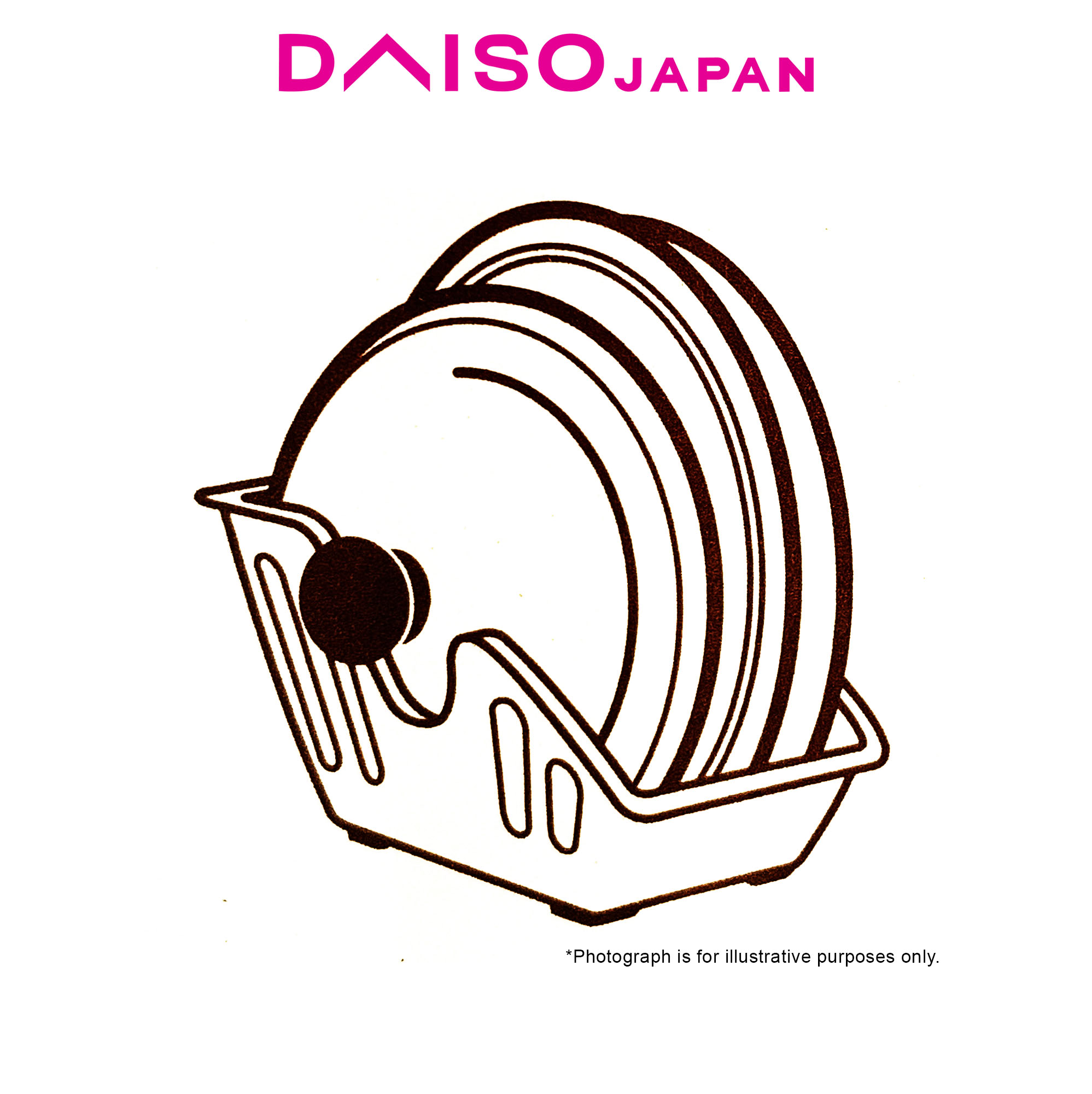 Daiso White Pot Lid Rack | Shopee Philippines