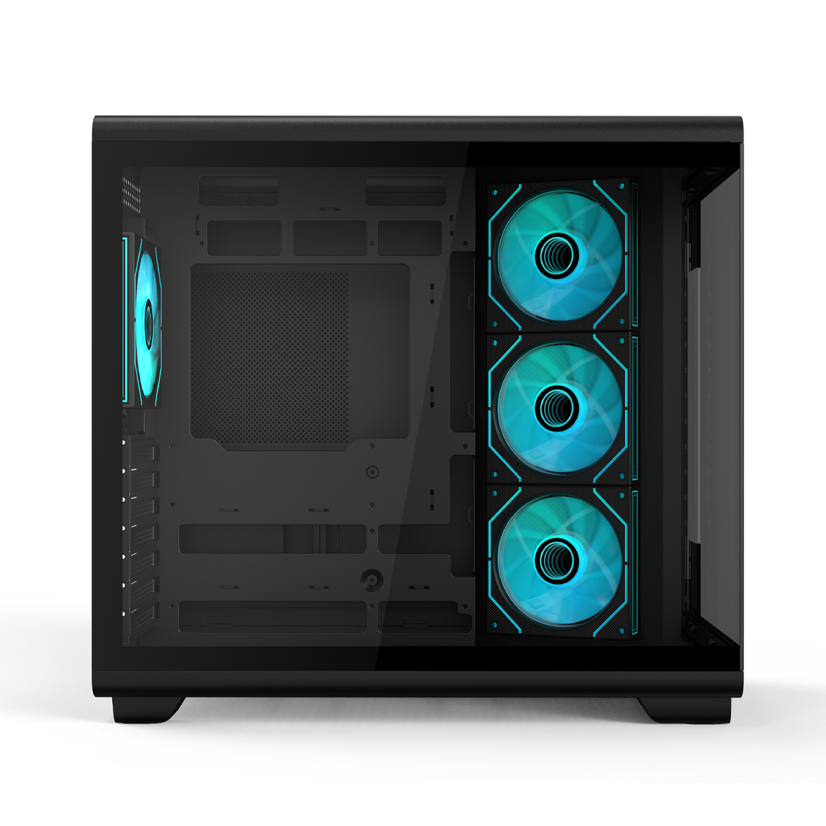 Inplay Seaview Palace Pro PC Case Build-in 4 ARGB Fan With Screen ...