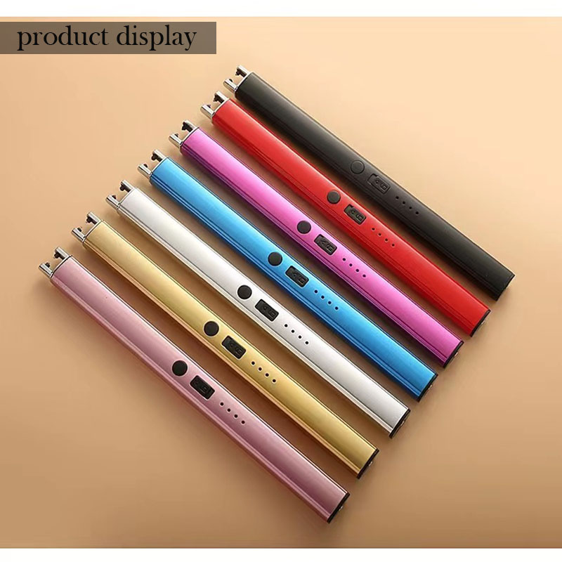 Kitchen lighter Windproof Flameless Lighter Candle Lighter USB ...