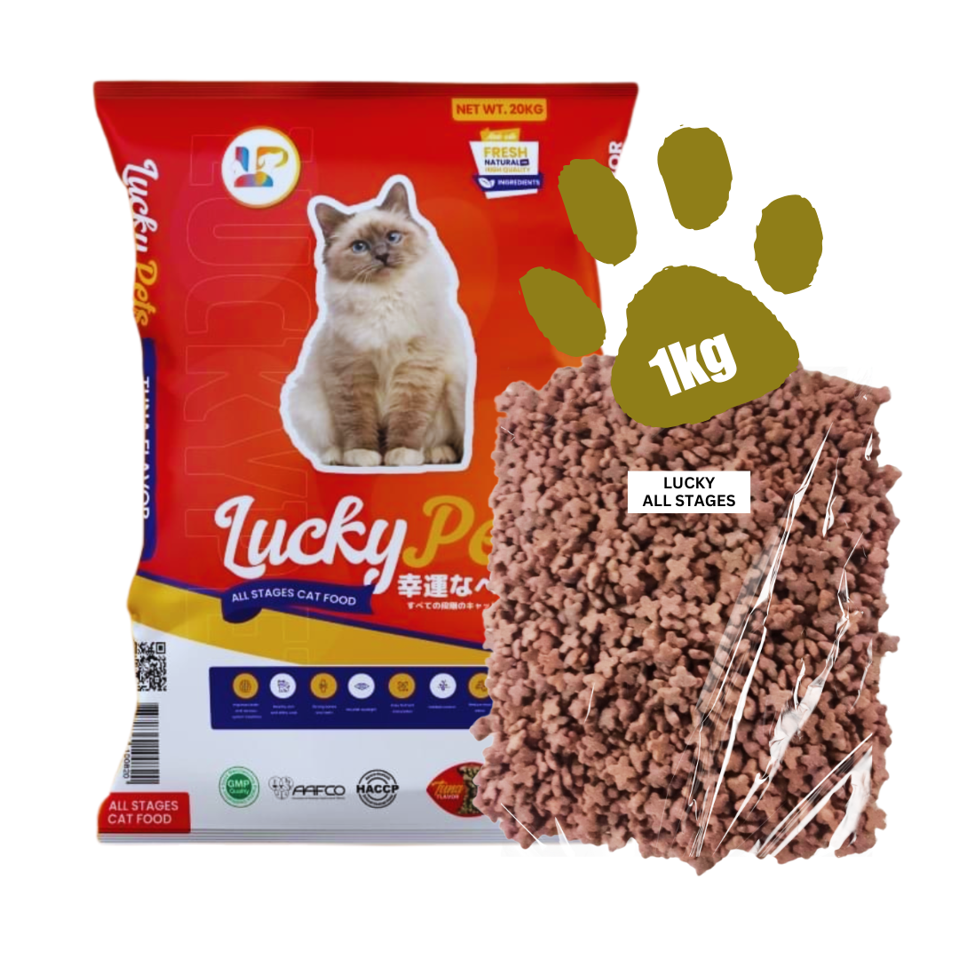 Lucky Pets Cat Food for ALL STAGES 1Kg | Shopee Philippines