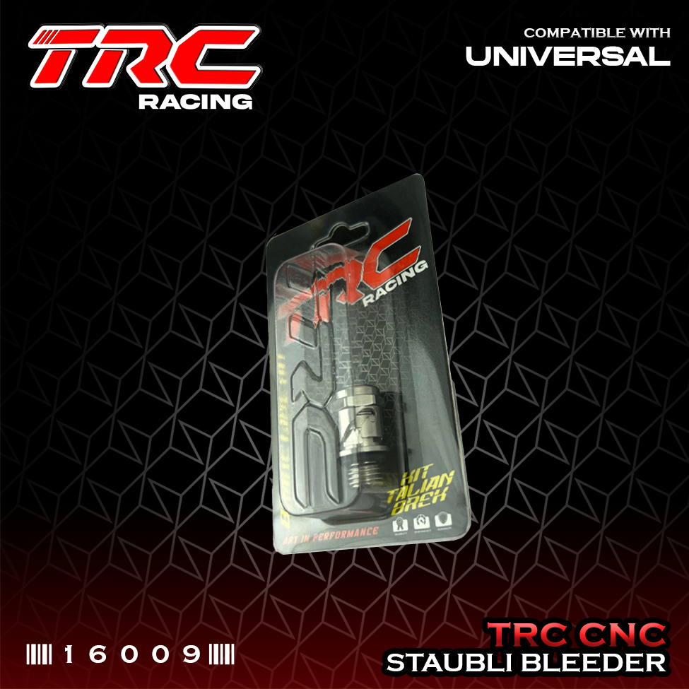 TRC Racing UNIVERSAL CNC STAUBLI BLEEDER 16009 | Shopee Philippines