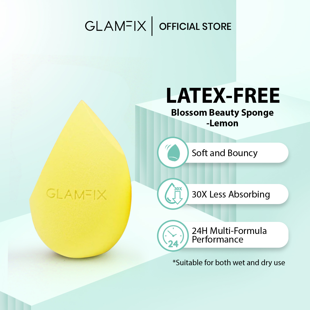 GLAMFIX Beauty Sponge Lemony- Sponge Beauty Blender Make Up Blender ...