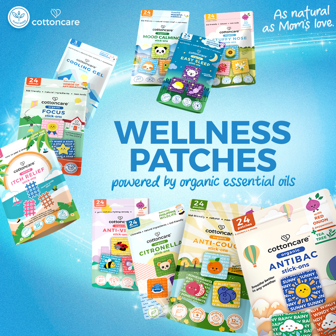 Cottoncare™ (24pcs) Organic Anti-Cough Stick On's Sticker Red Onion ...