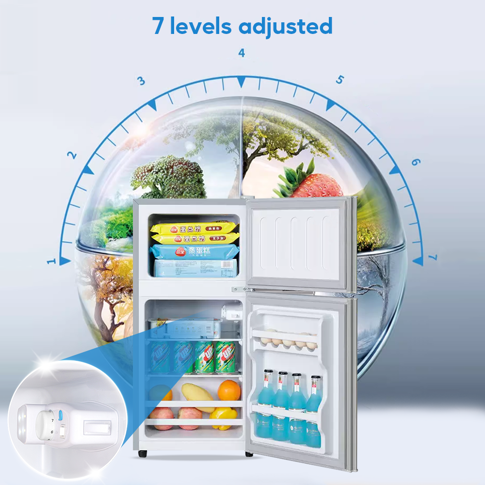 HomePro Refrigerator With Freezer Two-Door Refrigerator 3.8Cu Ft Manual ...