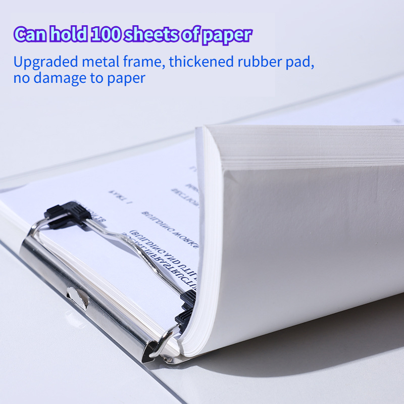 Clipboard Long Size Transparent Hardboard Writting Pad PP Clear ...