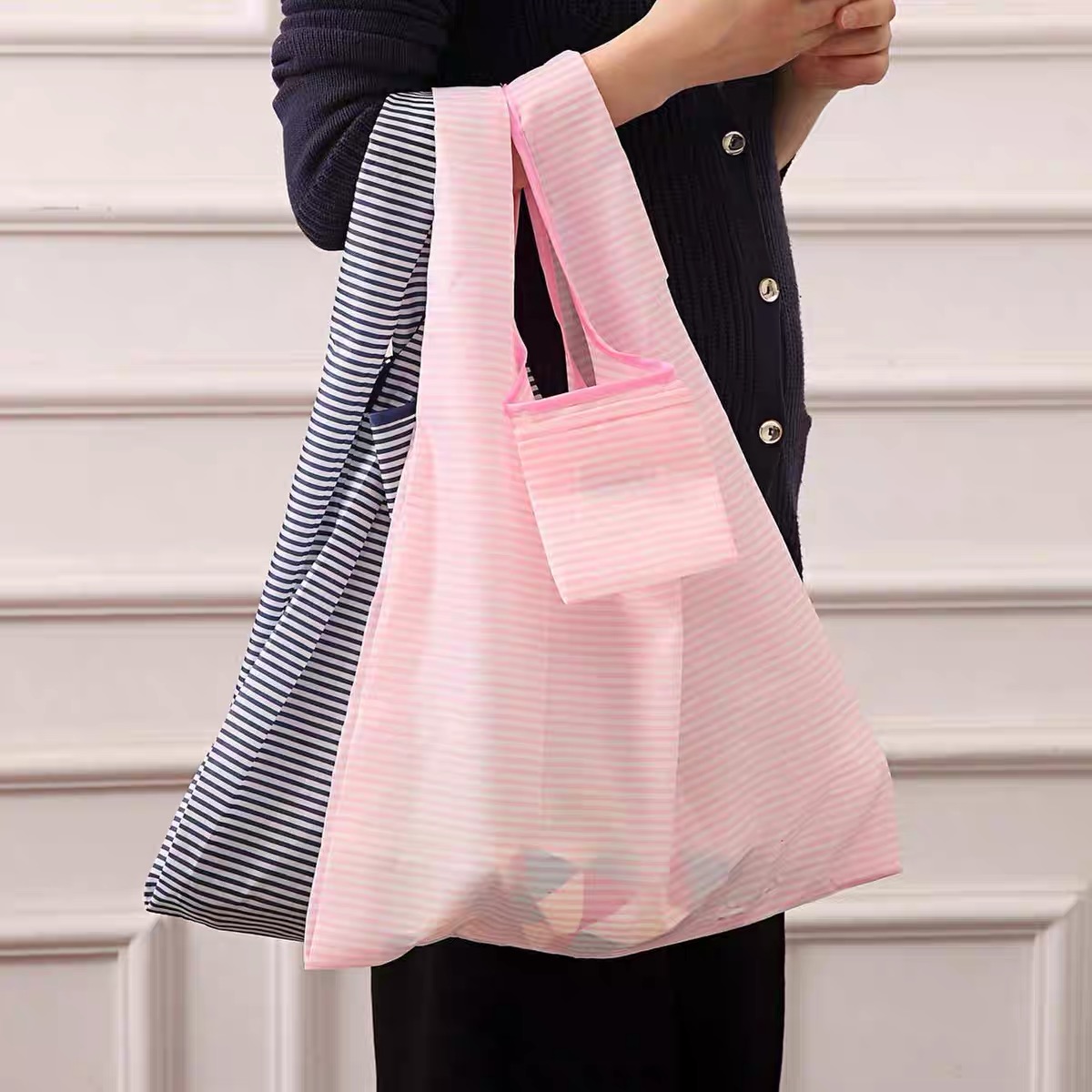 BB043 Mini Shopping Bag Portable Ecobag Bagcu Foldable Ecobag Portable Traveling Bag | Shopee ...