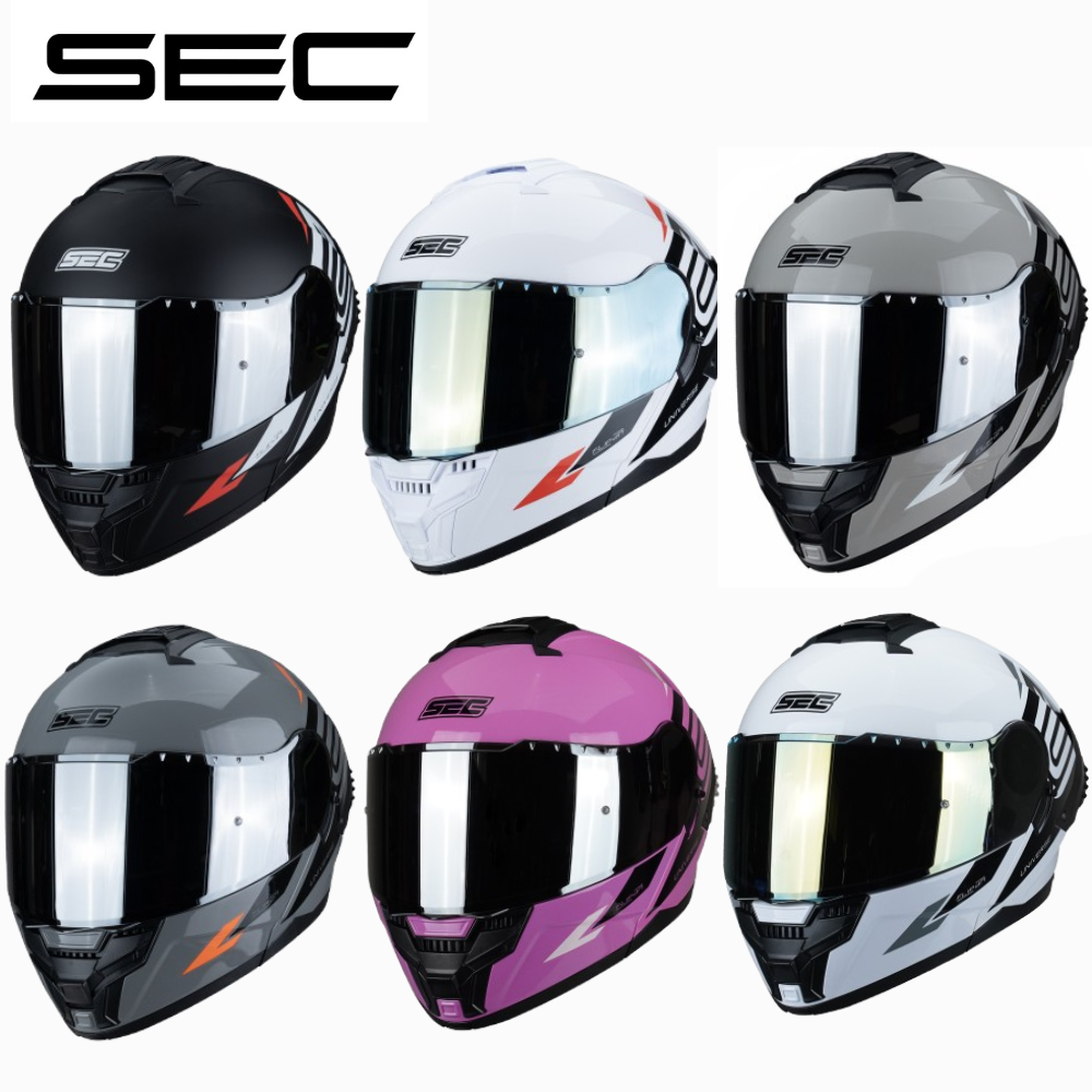 SEC Modular Helmet for Motorcycle Universe 2023 Gloss/Matte (M-XL ...