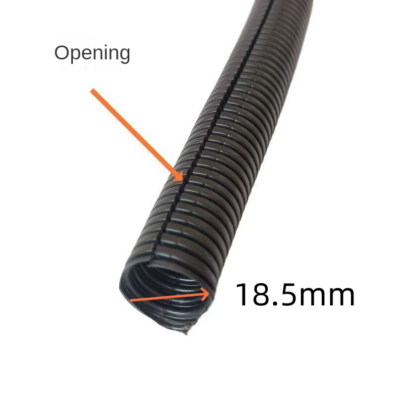 3/10M Insulation PP Corrugated Tube Pipe Nylon Wire harness Casing ...