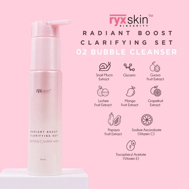 Ryx RADIANT BOOST Clarifying Skincare Set – K-Beauty for Glowing ...