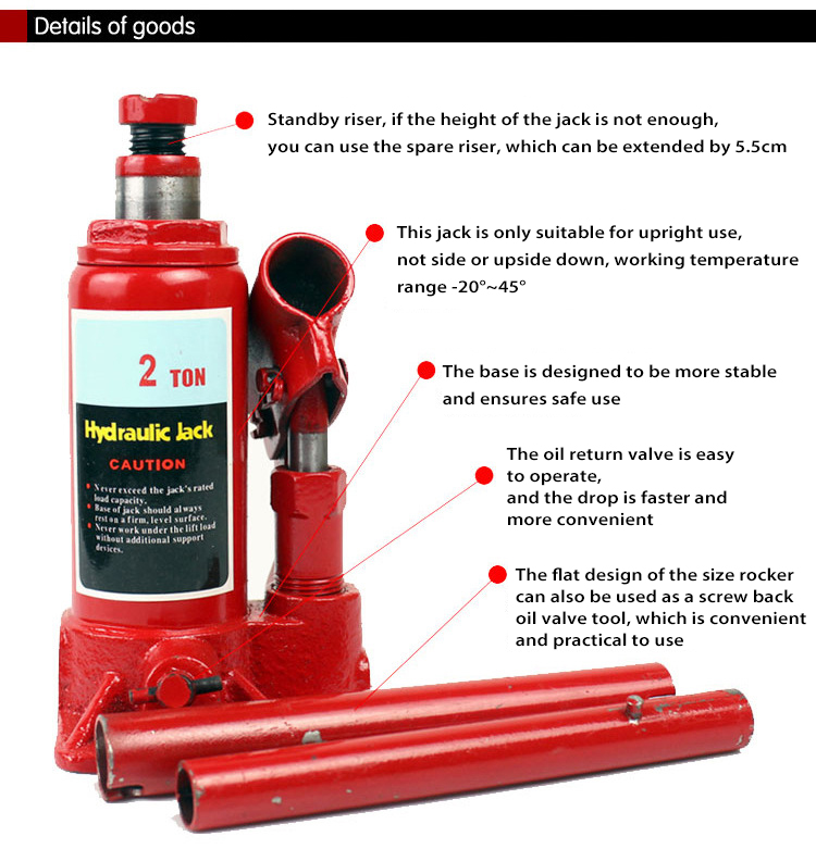 5T/10T Hydraulic Jack Car 2T Horizontal Jack Hydraulic Extra Heavy Duty ...