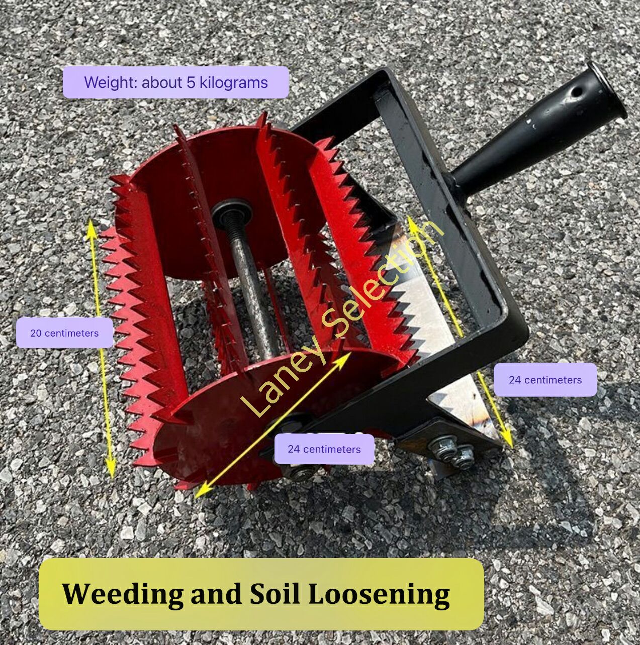 Farmland Garden Weeding and Soil Loosening Tool Lawn Mower Weeding and ...