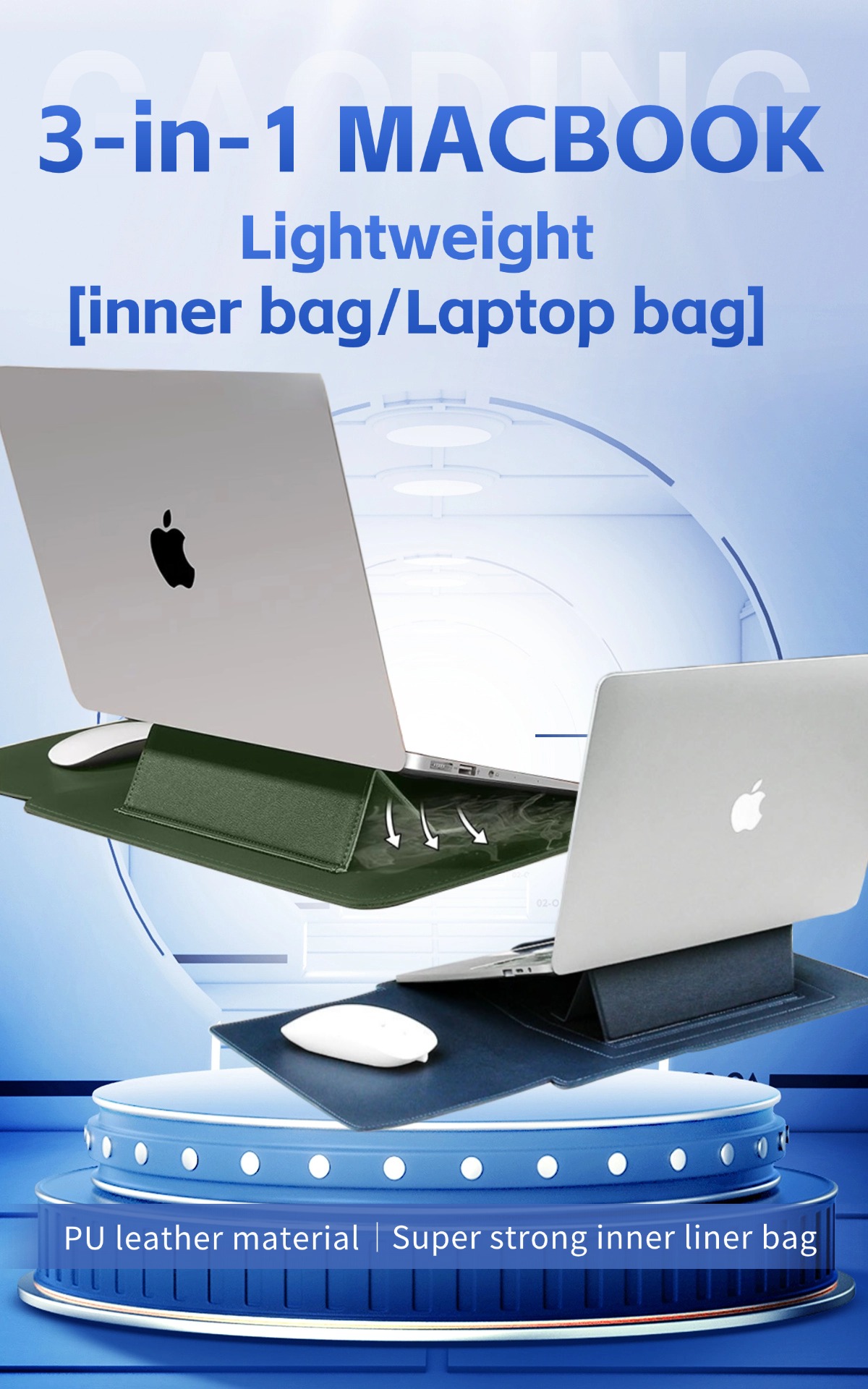 Waterproof Laptop Bag Laptop Sleeve With Bracket Laptop Case 13 14