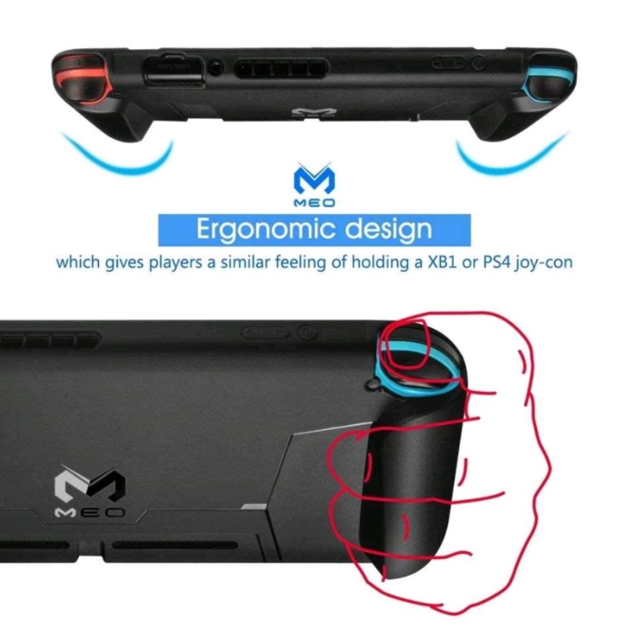 Protective Case for Switch V1 V2 Comfortable Soft TPU Case Ergonomic ...