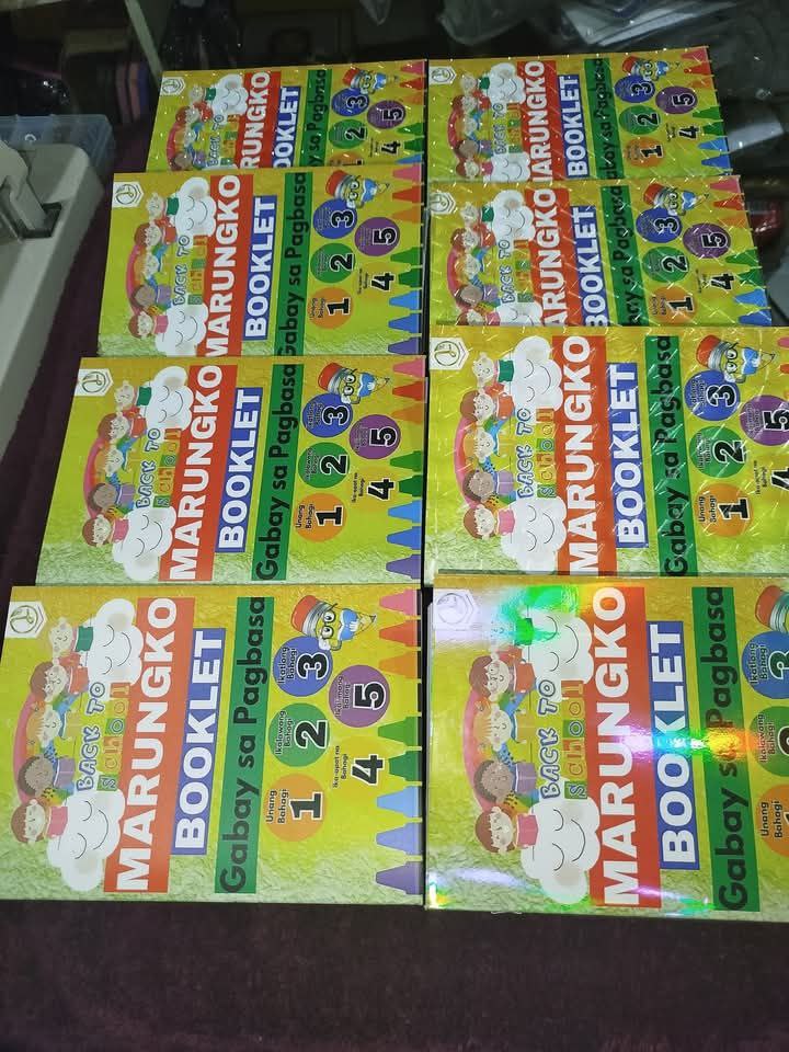 Marungko Gabay sa Pagbasa 1-5 Booklet Marungko Approach Unang Hakbang Sa Pagbasa Reading Book ...