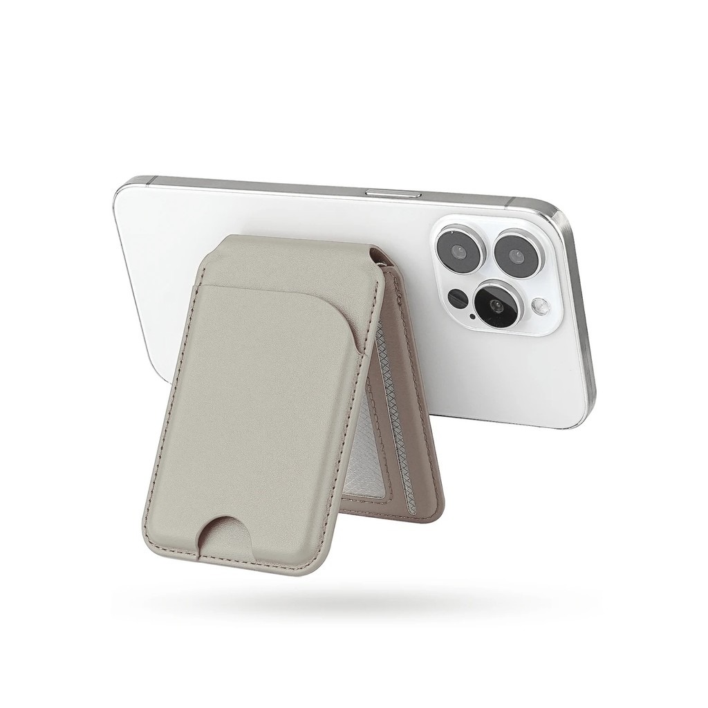 2-in-1 Magsafe Wallet Case for iPhone Phone Bank Cards Open ID Window ...