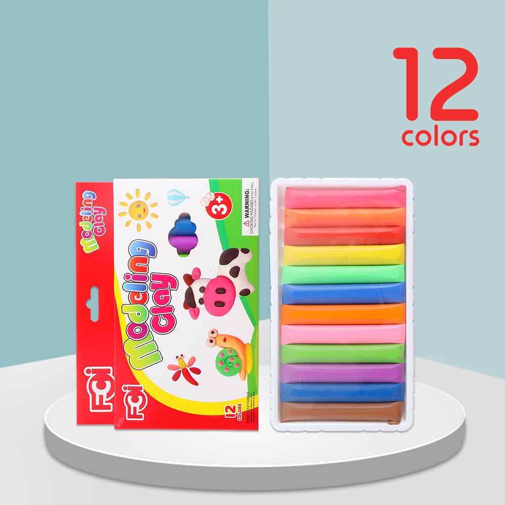 FCI Non Toxic Modeling Clays for Kids Educational Purposes, for DIY ...