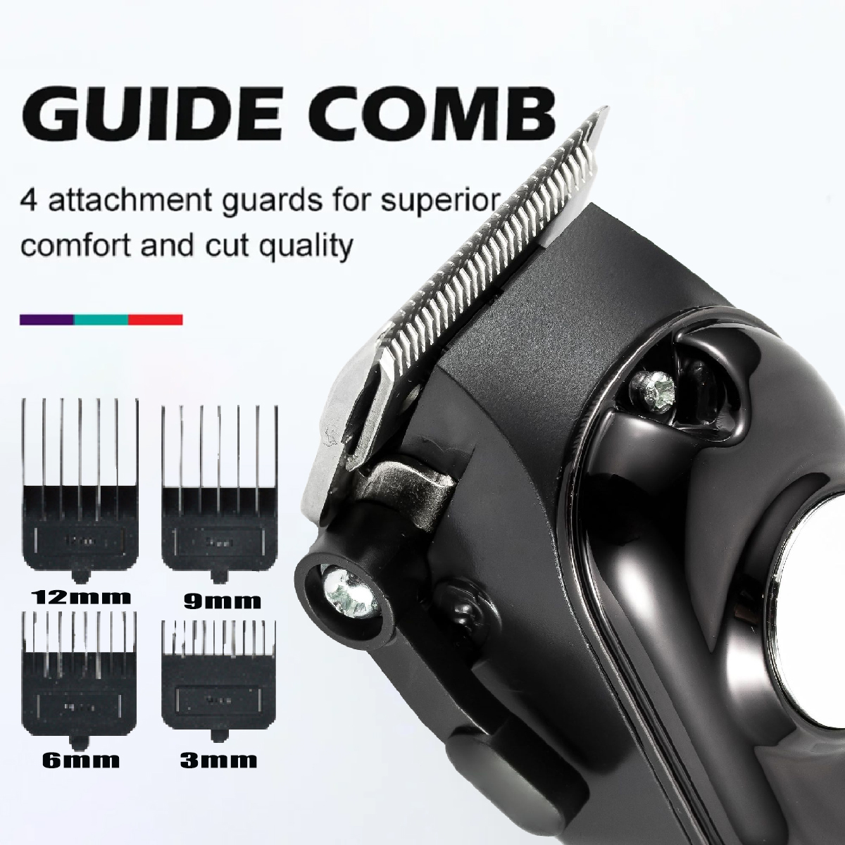 RAF Razor Hair Cut Rechargeable Hair Clipper Cordless LCD Monitor ...