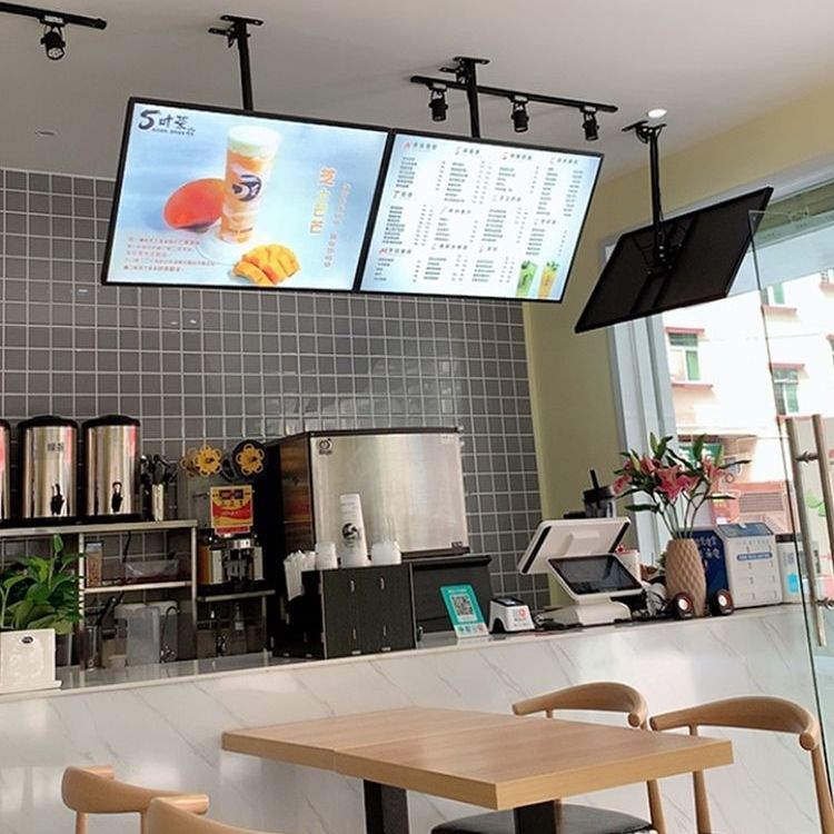 LED TV Light Box Menu Board LED Light Box Menu Board Hanging For ...