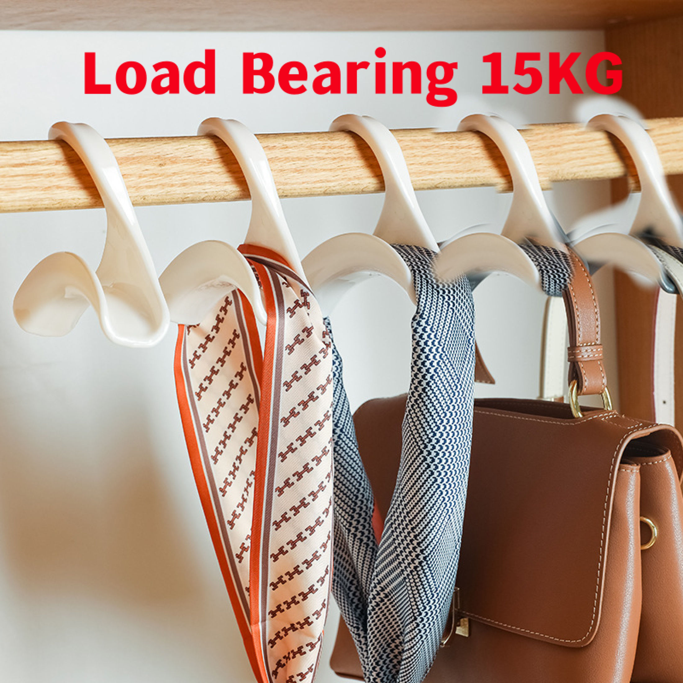 Won't Let Bags Deformed Hooks Arch Bag Storage Hangers Wide Mouth ...