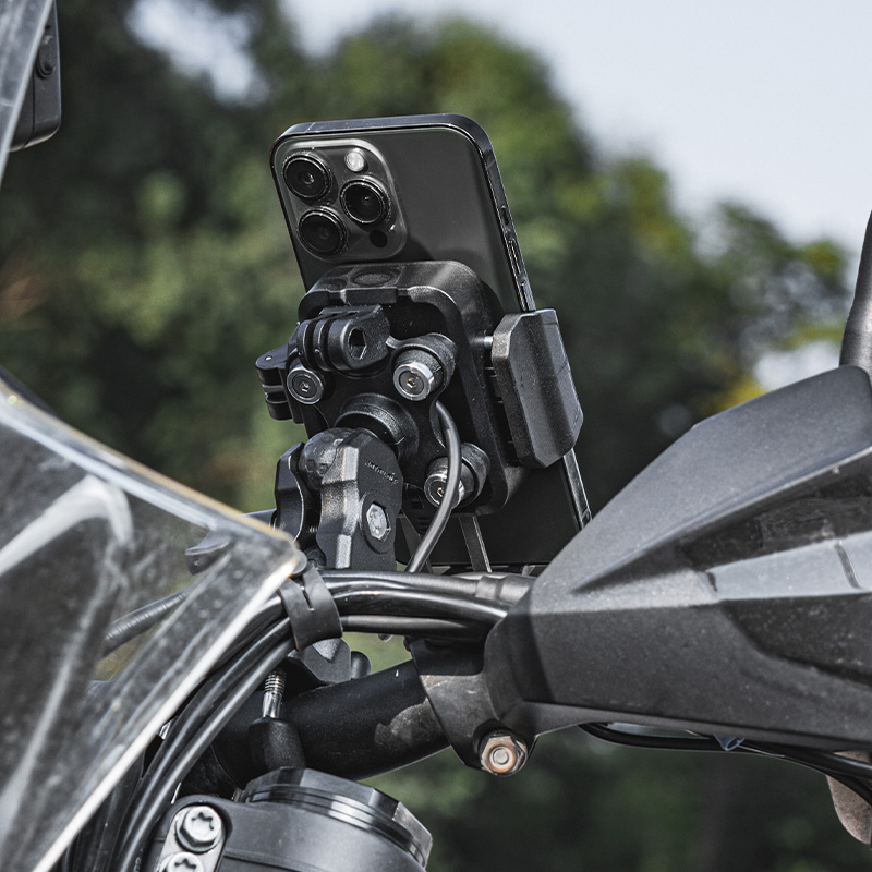 Motowolf Mobile Phone Holder V8 MH1 With Vibration Dampener Quick Lock ...