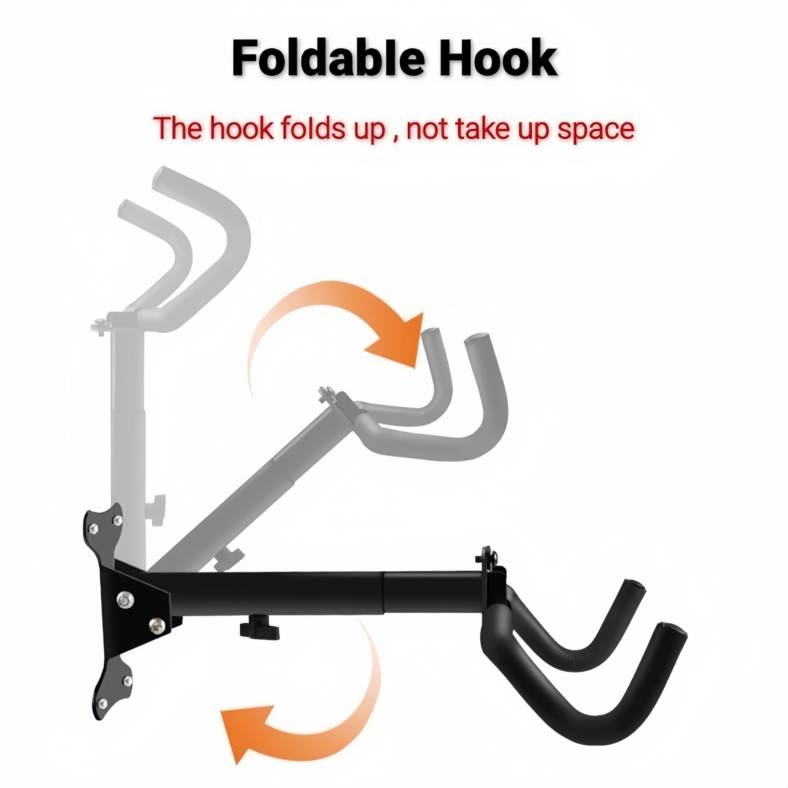 Bike Wall Mount Rack Bike Wall Hanger MTB Road Bike Hook Heavy Duty ...