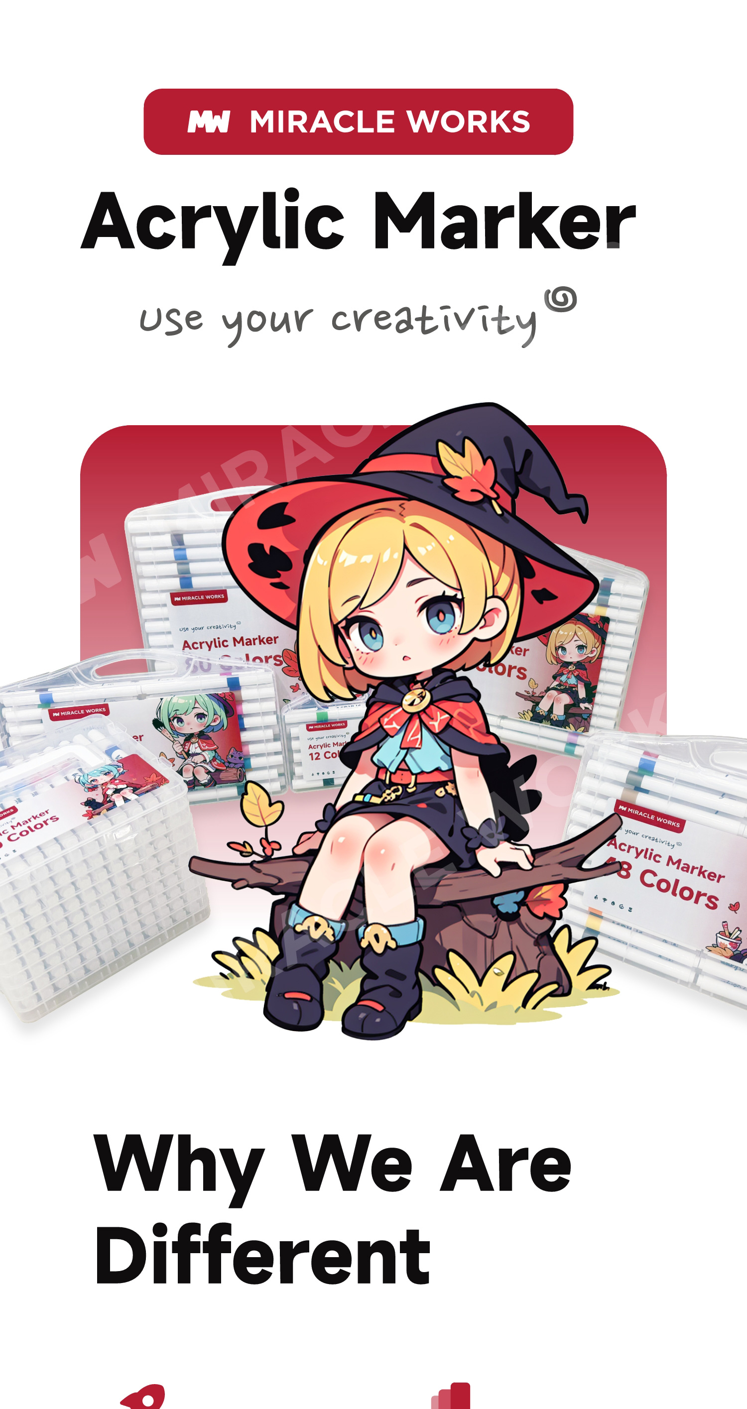 MW 12/24/36/48/60 Colors Highligher Markers Colorful Set Of Painting ...