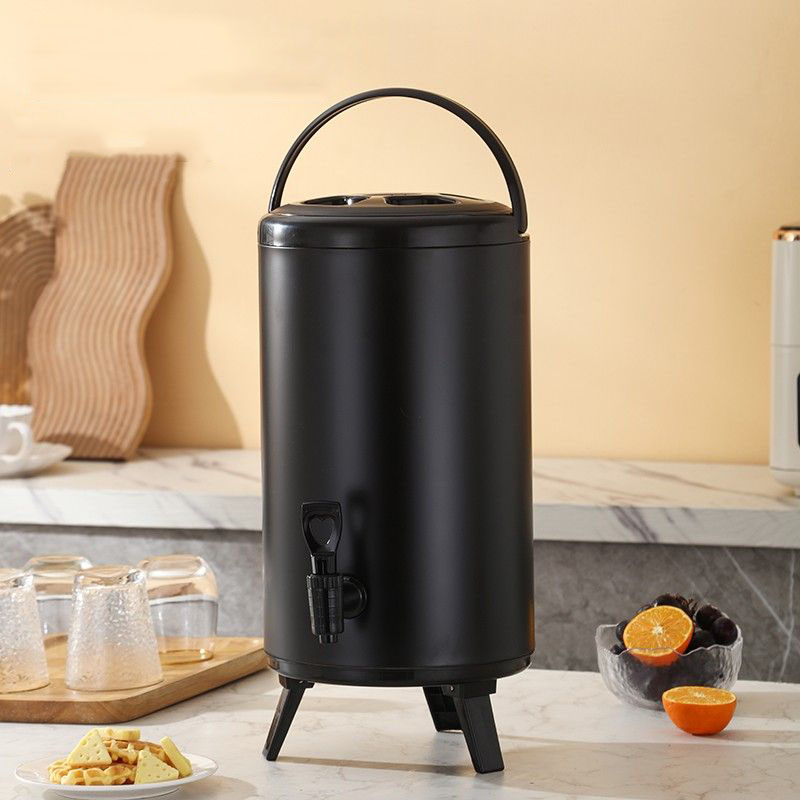 304 milk tea bucket Special stainless steel insulation bucket 8L 10L ...