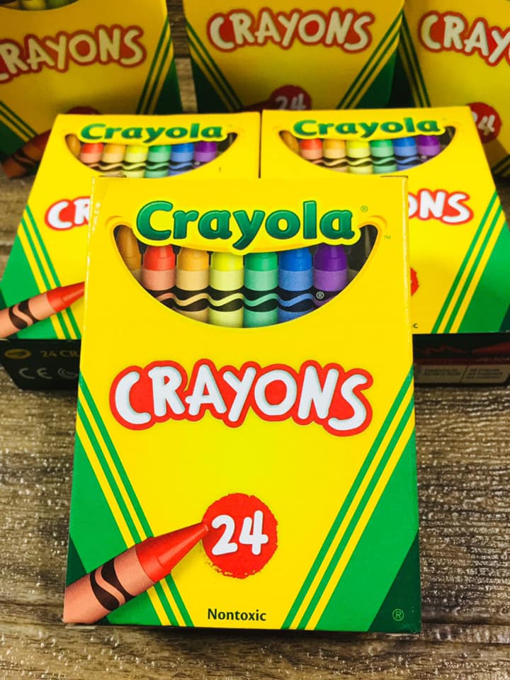 Color crayons children kindergarten student safety graffiti painting ...