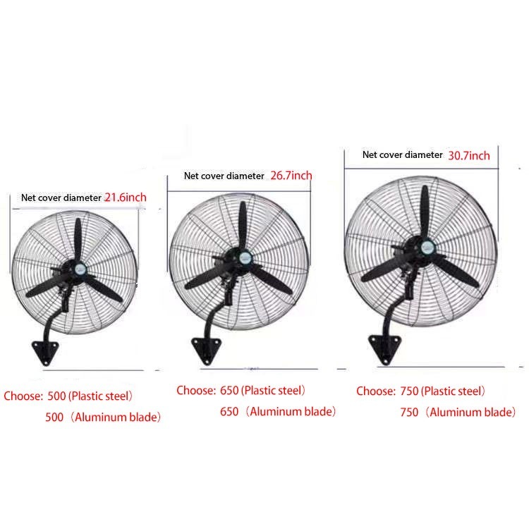Industrial Fan Blades 3 leaf Horns Fan Aluminum Iron Leaf Plastic Fan ...