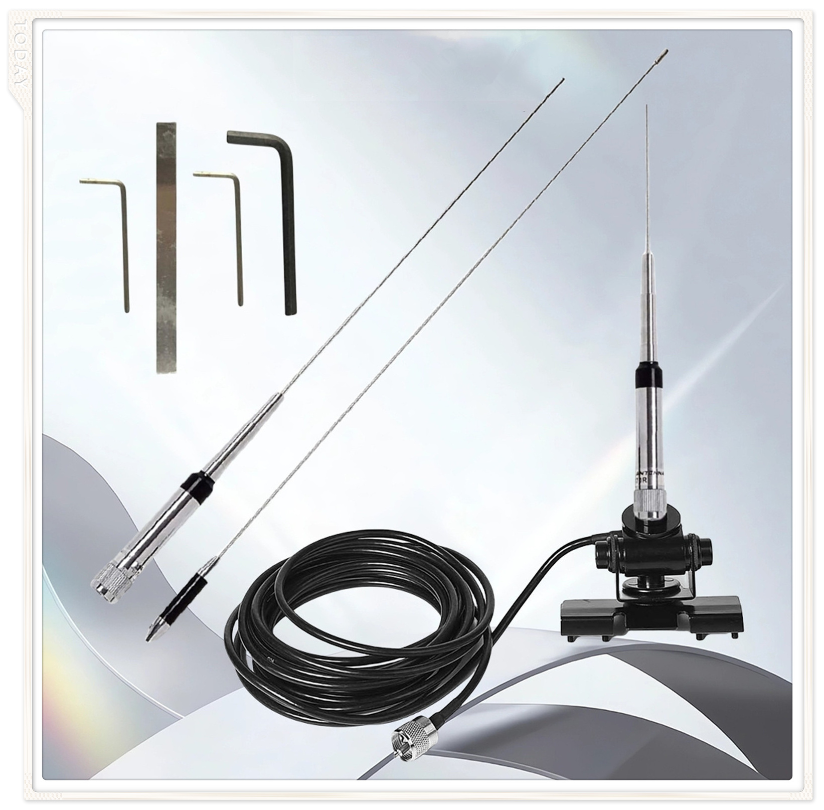 DUAL BAND NL-770R Car Antenna For Car Mobile Radio Baofeng BTECH UV ...