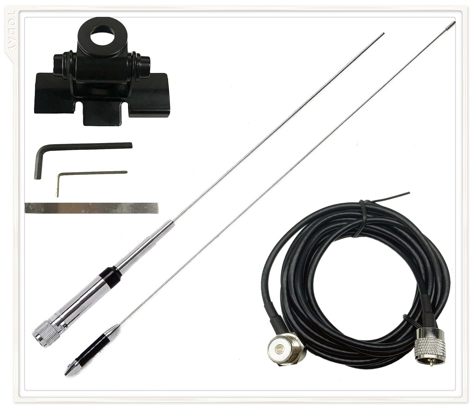 DUAL BAND NL-770R Car Antenna For Car Mobile Radio Baofeng BTECH UV ...