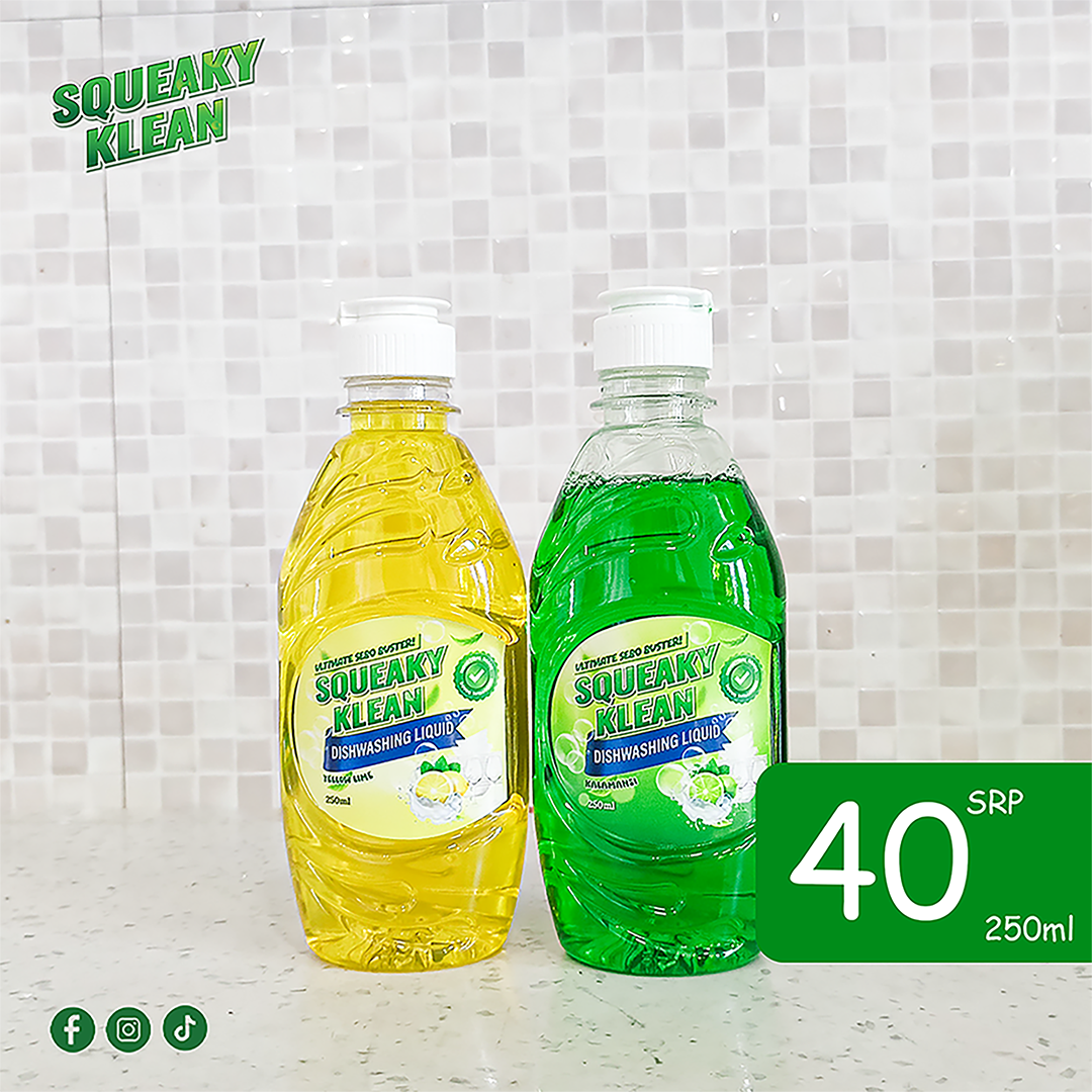 Squeaky Klean Dishwashing Liquid 250ml | Shopee Philippines
