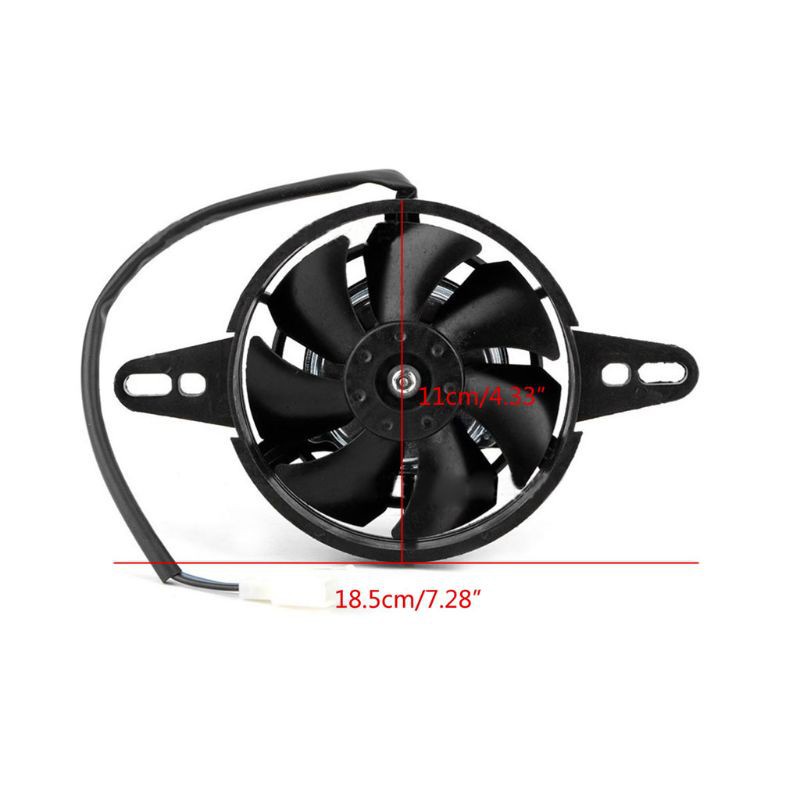 Motorcycle Cooling Fan Dirt Pit Bike 150CC 200CC 250CC ATV Quad Oil ...