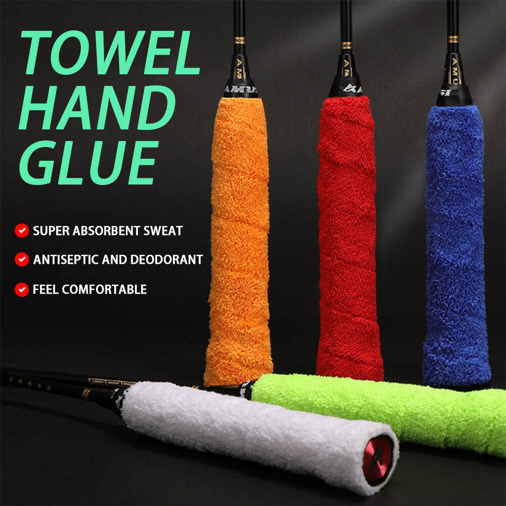 Badminton Racket Non-Slip Anti-Sweat Grip Strap Anti-Slip Towel Grip ...