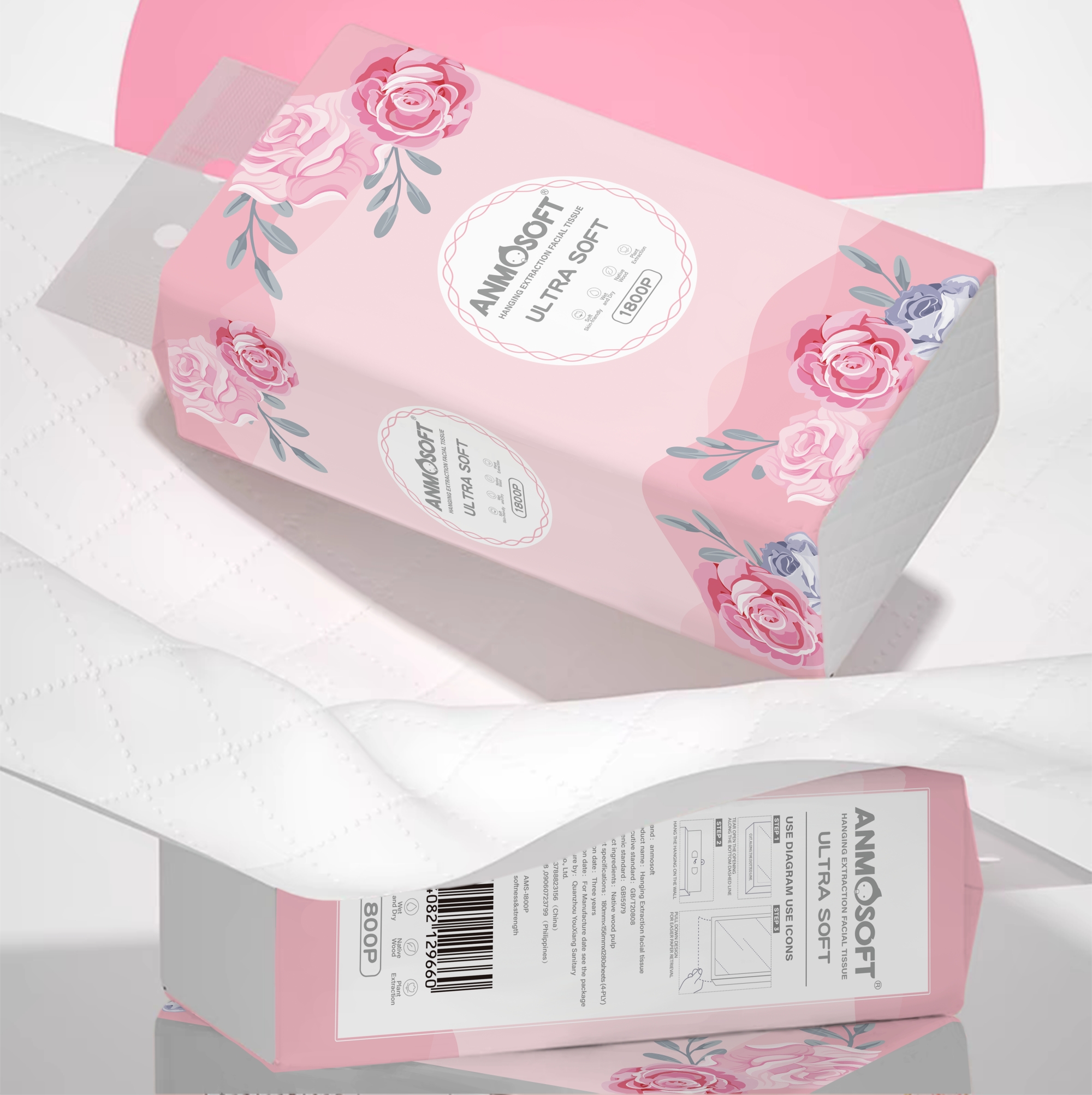 buy 1 get 1 facial tissue tissue bundle tissue paper wall mounted ...