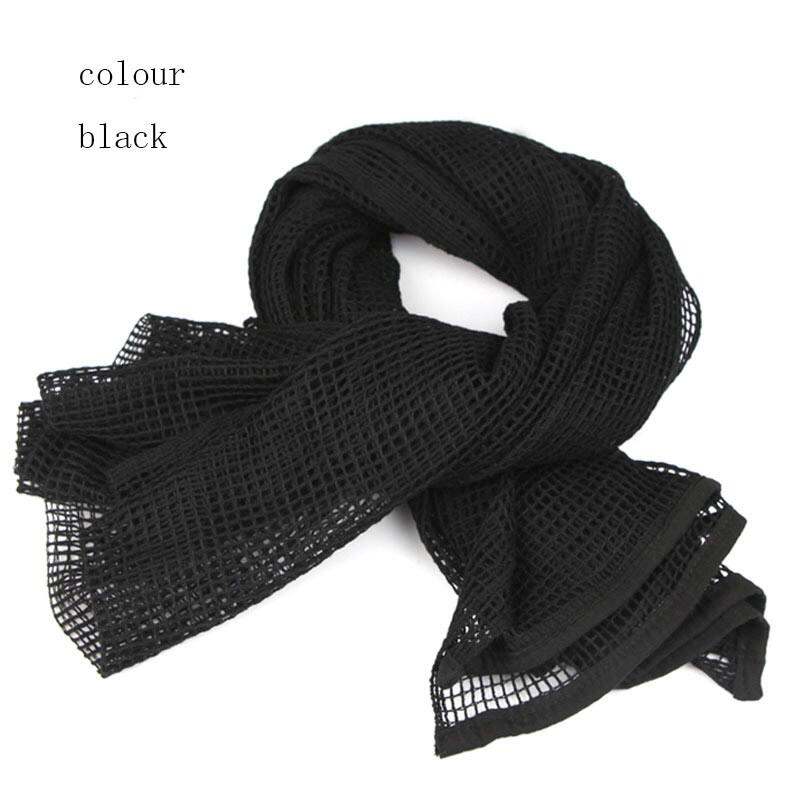 Multi-function Military Camouflage Mesh Scarf Outdoor Tactical scarf ...