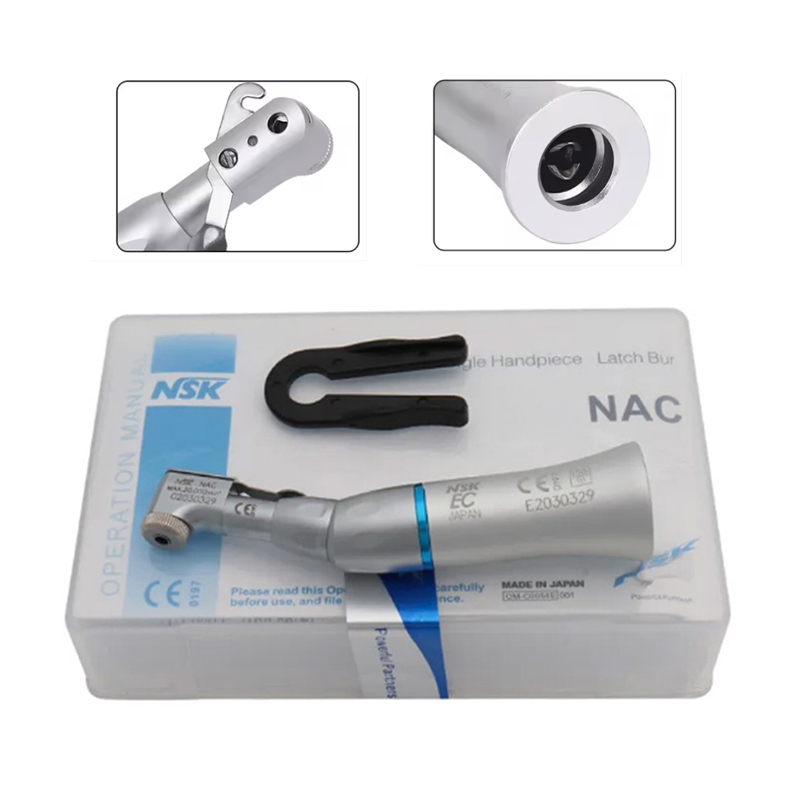 Dental Low Speed Handpiece Contra Angle Latch Type fit E-type Air ...