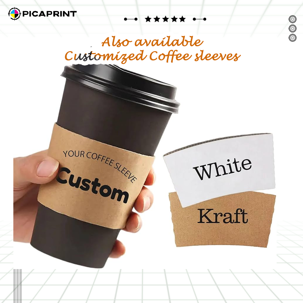 25/10pcs Double Wall Coffee Paper Cups with lid Thick Milk Tea paper ...