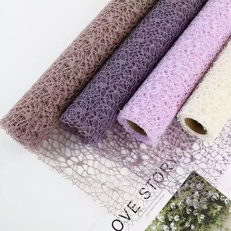 Floral Packaging Gauze Wrapping Paper Fabric Mesh Masterbone Bouquet ...