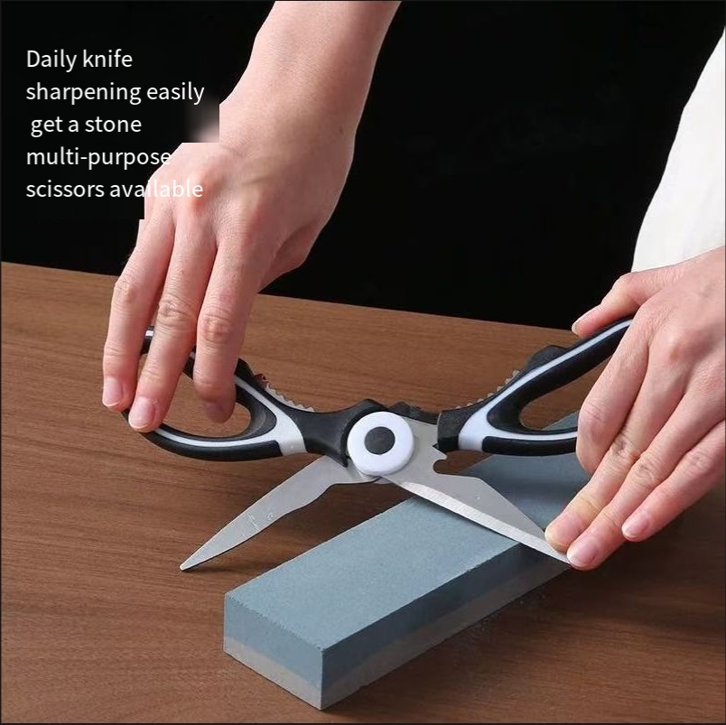 MMT Chef Knife and Sharpening Stone Free Scrub Sponge with Cutlery Set ...