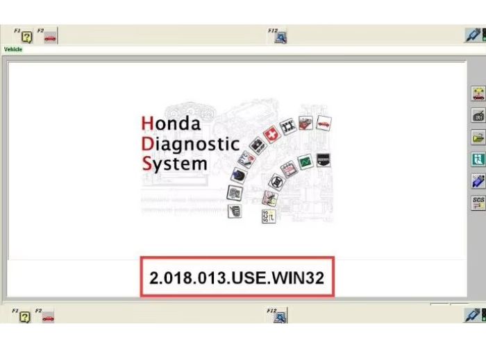 HONDA DIAGNOSTIC SCANNER HDS J2534 for Honda OBD2 Diagnostic Cable ...