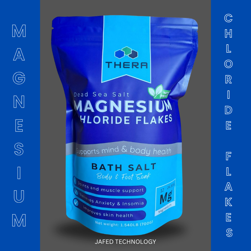 THERA Magnesium Chloride Flakes for Bath Soak Foot Soak and Making ...