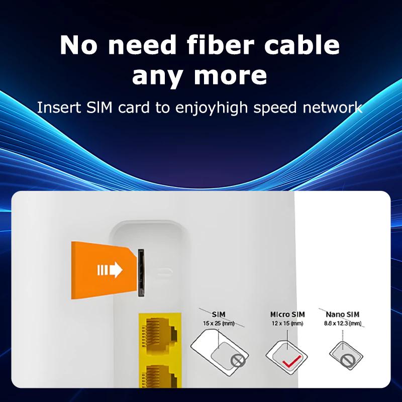 WiFi Router Sim Card Modem 𝟒𝐆/𝟓𝐆 𝐂𝐏𝐄 𝐏𝐑𝐎 LTE Open line Cat12 Up To ...