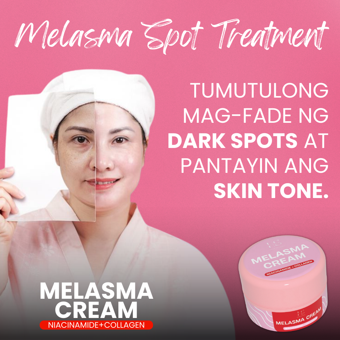MELASMA CREAM (NIACINAMIDE + COLLAGEN) BUY1TAKE2 FOR ONLY 199 | Shopee ...