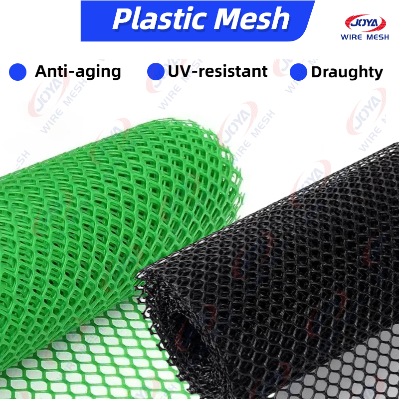 1M Plastic Mesh Garden Fence Screen Farm Net Chicken Wire Fencing Pet ...