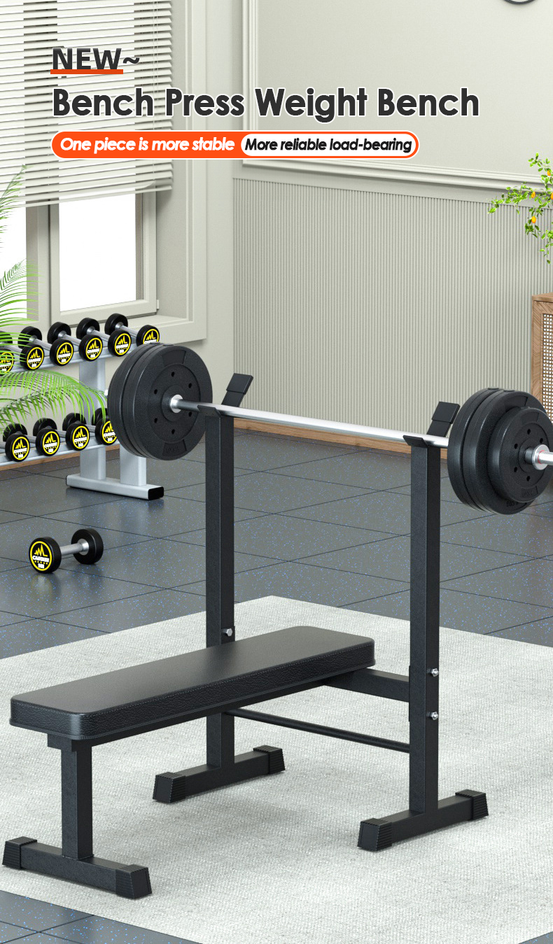Bench press weight bench set with flat bench Foldable bench bench Squat ...