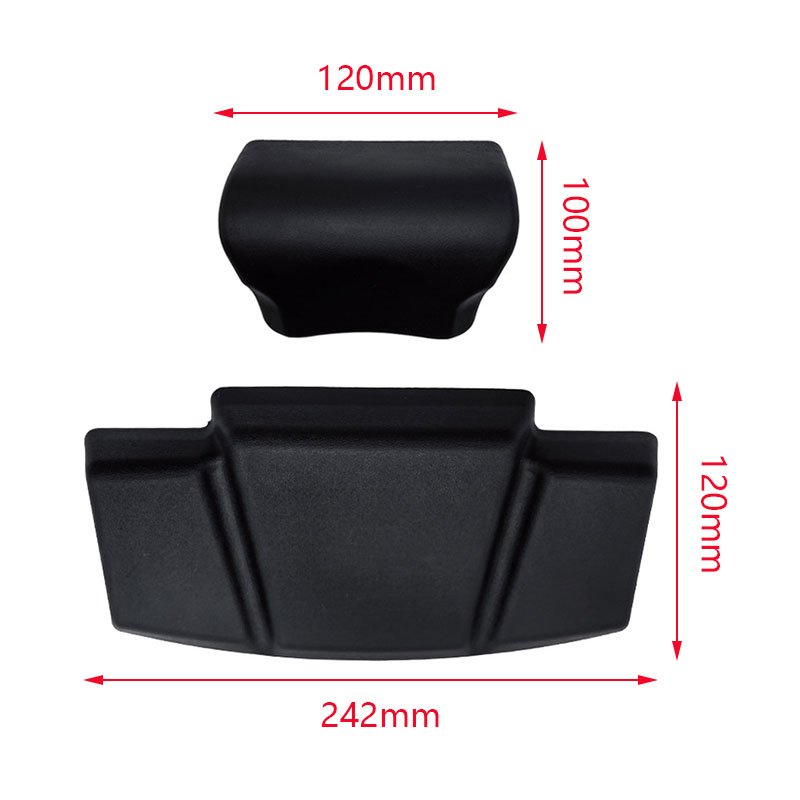 Top box Backrest Motorcycle Backrest Cushion Pad For 36L/45L Universal ...